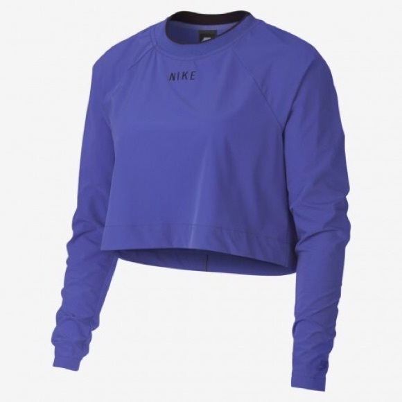 Nike | Tops | Nike Cropped Tech Pack Active Training Top Purple Size M ...